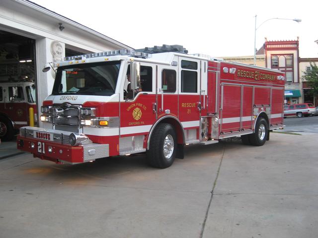 New Rescue 21 Arrives - Union Fire Company No. 1