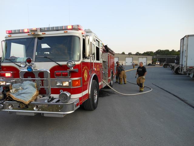 Tractor Trailers on Fire in East Nottingham - Union Fire Company No. 1