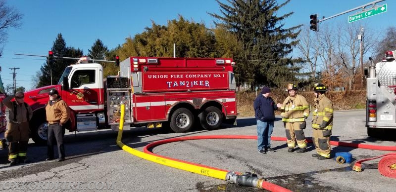 Building Fire in Cecil County, MD - Union Fire Company No. 1